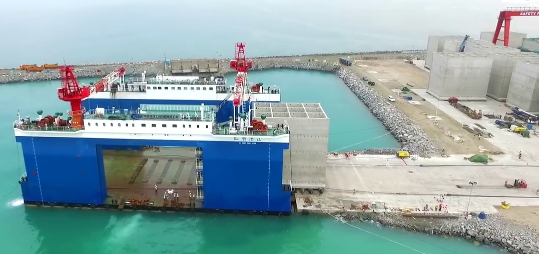 Tema Port Ghana - Caisson Seawalls - NewUnivStudies.org