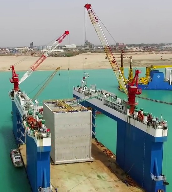 Tema Port Ghana - Caisson Seawalls - NewUnivStudies.org