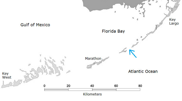 Lower Florida Keys Map The Changing Seas Of The Florida Keys